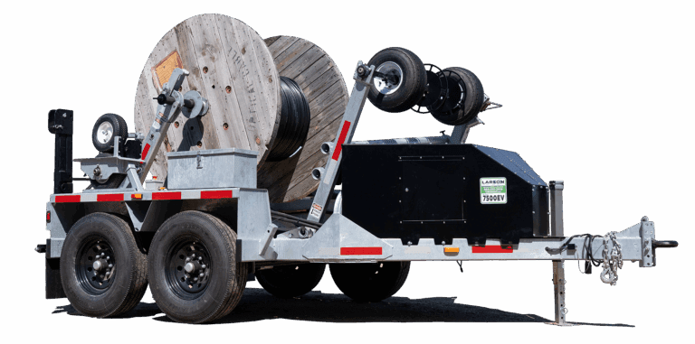 NEW ELECTRIC LCT-7500 E - Larson Cable Trailers